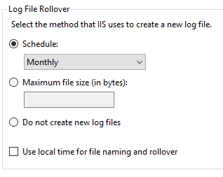 W3C Logger monthly / custom naming · Issue #36544 · dotnet/aspnetcore ...