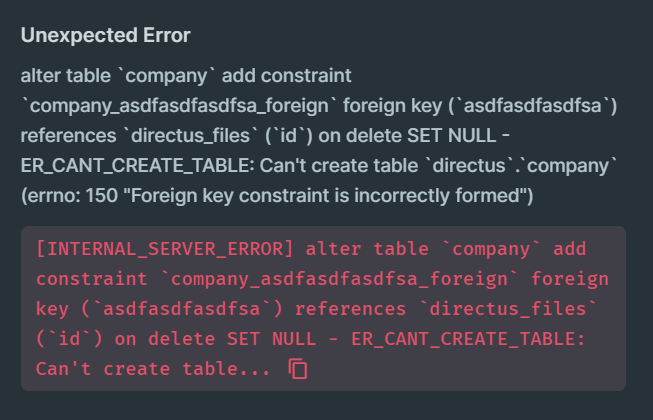Error when creating non-nullable file fields · Issue #10924 · directus/directus · GitHub