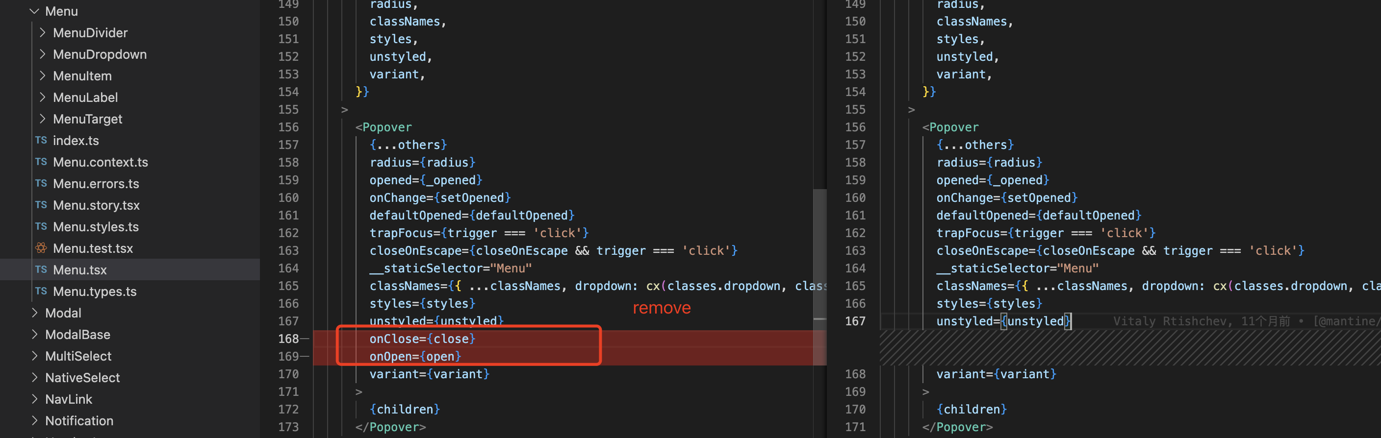 Using the toggle method provided internally by useDisclosure can cause Menu to rely on rendering ...