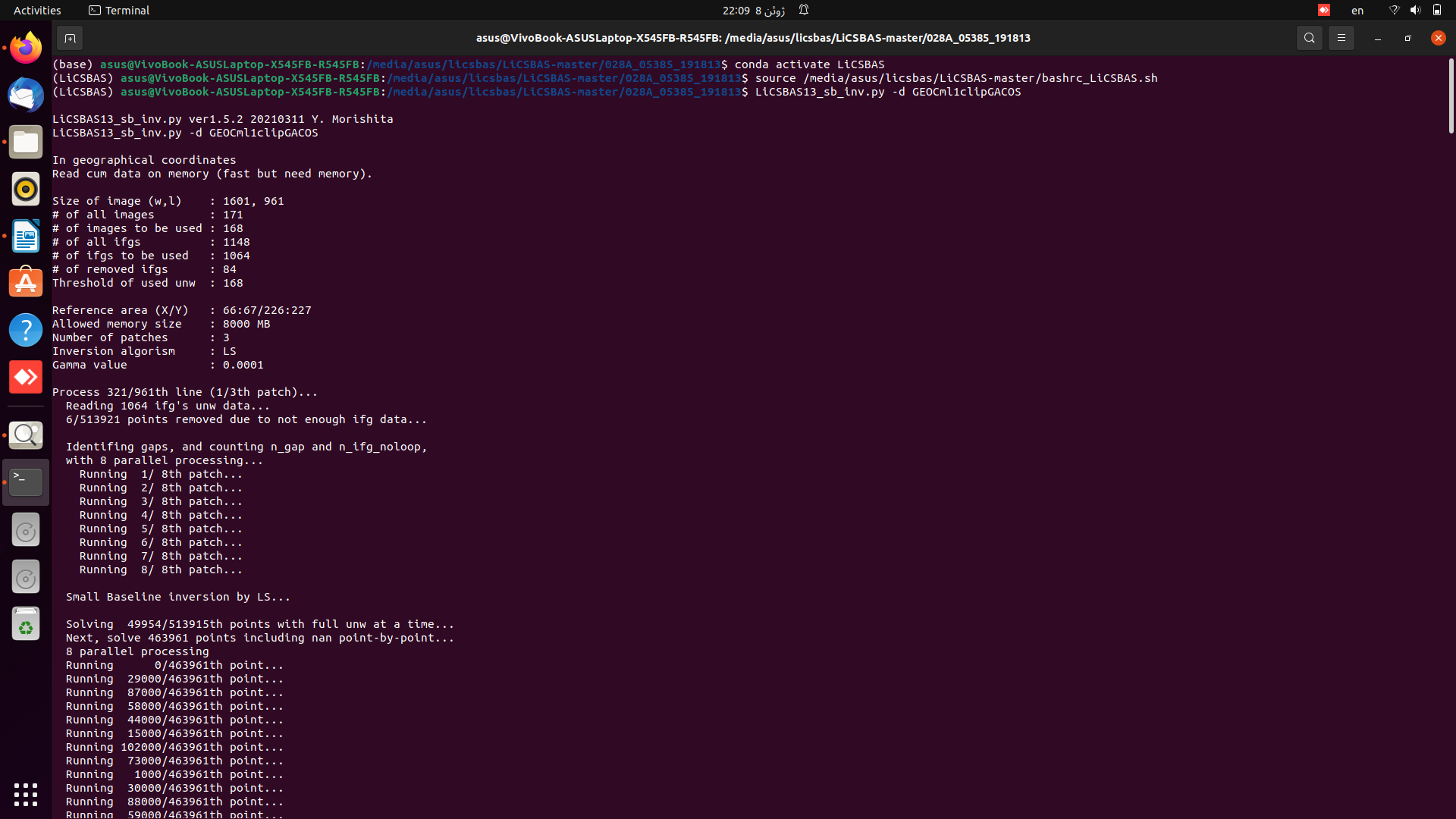 error reshape in step 03? · Issue #154 · yumorishita/LiCSBAS · GitHub