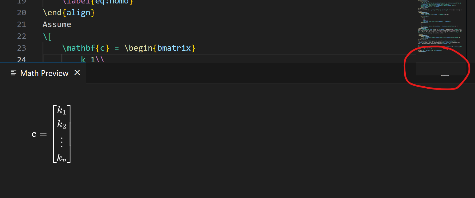 Math preview panel overlaps with other components. · Issue #4057 · James-Yu/LaTeX-Workshop · GitHub