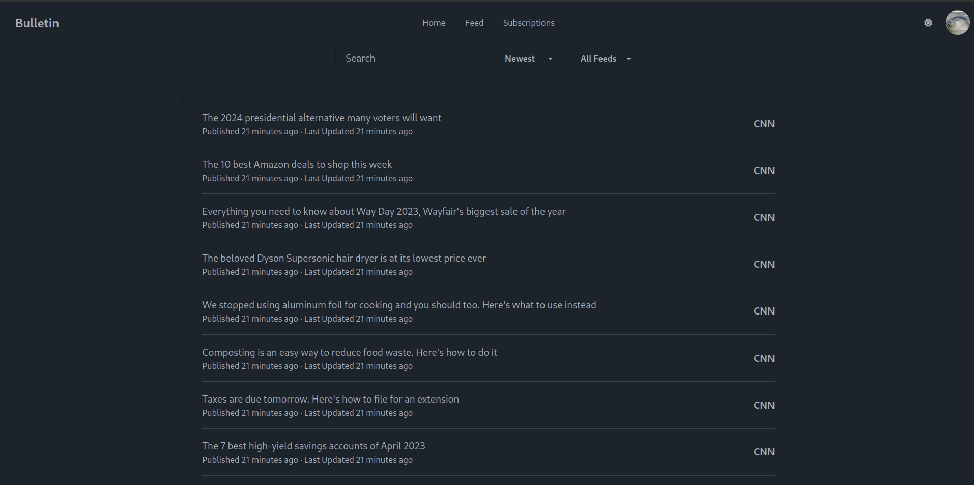 GitHub - sheridanchris/bulletin: A personalized rss reader written with F# using Fable.Lit ...