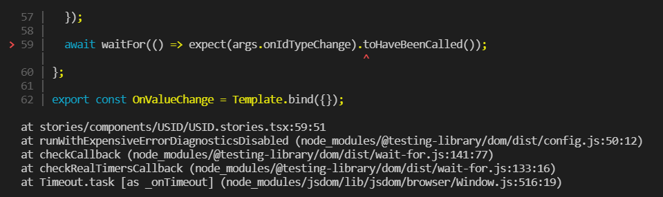 Matcher Error Received Value Must Be A Mock Or Spy Function When Running Interaction Test In