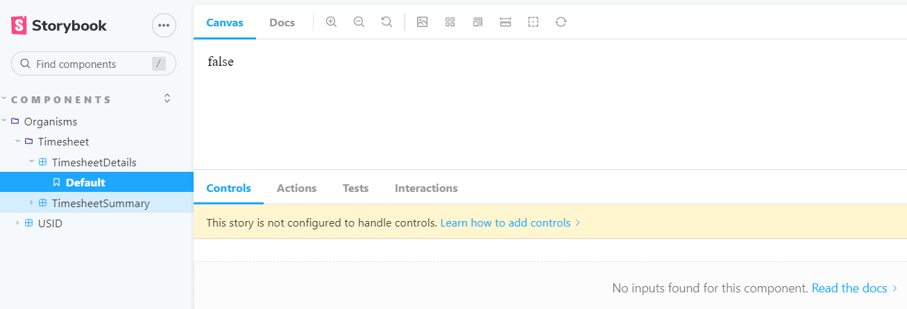 Controls not auto generating · Issue #17073 · storybookjs/storybook · GitHub