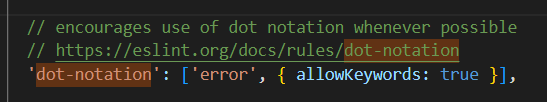 Configuration For Rule Dot Notation Is Invalid · Issue 2766 · Airbnbjavascript · Github