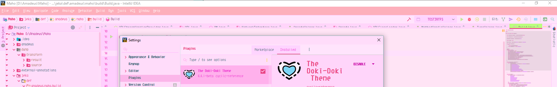 Tab UI size is abnormal · Issue #181 · doki-theme/doki-theme-jetbrains · GitHub