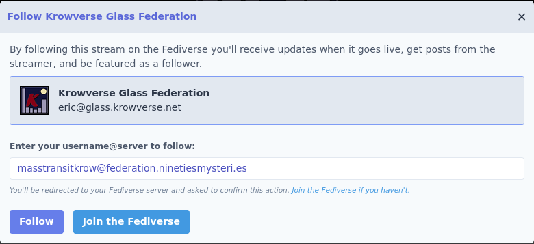[SOLVED] "Error Fetching User" when I attempt to follow my Owncast user · Issue #2581 · owncast ...
