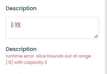 When the function shorten (in field value expression) a short/empty string, it produces an error ...