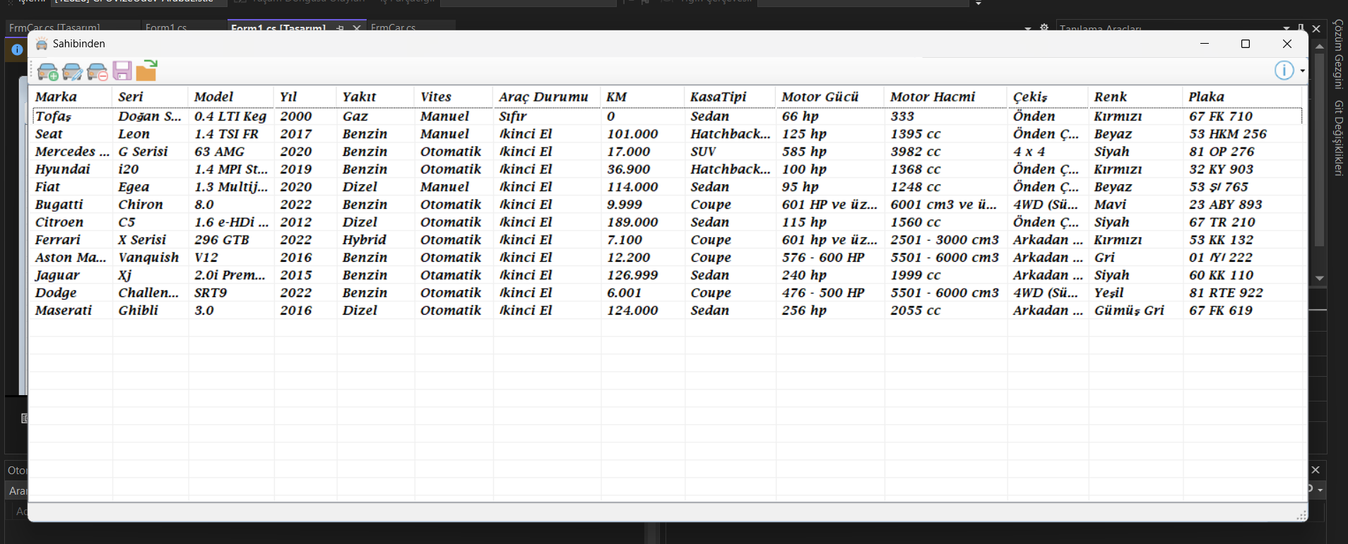 GitHub - FerhatKorum/GPOVizeOdev-ArabaList: Görsel Programlama II Dersi - Araba Liste Uygulamamız.