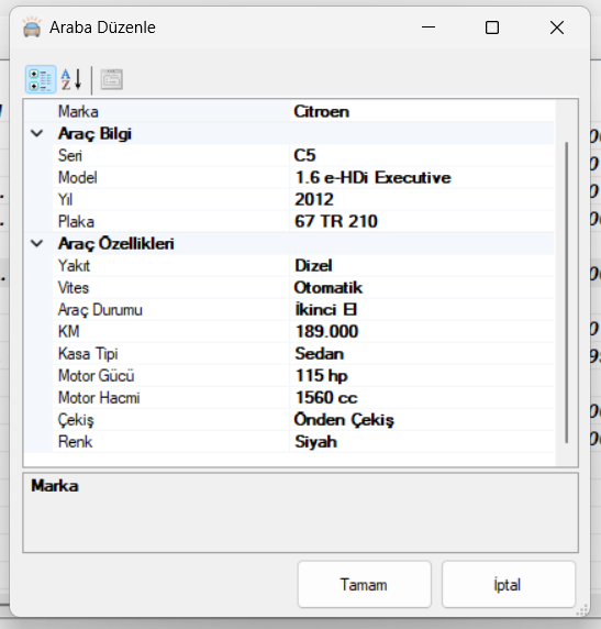 GitHub - FerhatKorum/GPOVizeOdev-ArabaList: Görsel Programlama II Dersi - Araba Liste Uygulamamız.