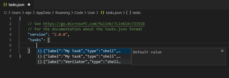 Files are not getting passed to compile command · Issue #63 · eirikpre/VSCode-SystemVerilog · GitHub