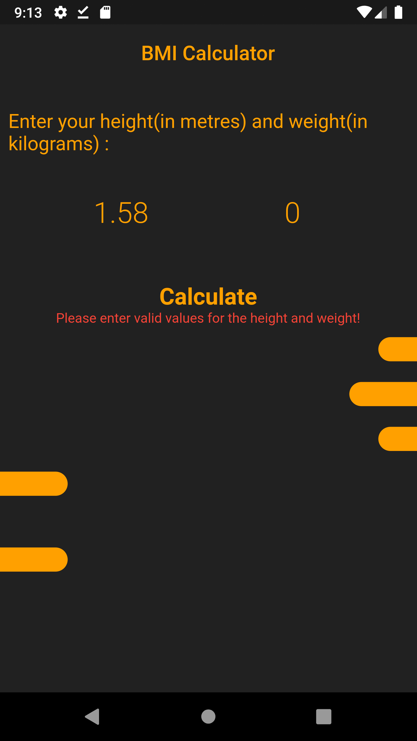 GitHub - janaAburihan/BMI-Calculator