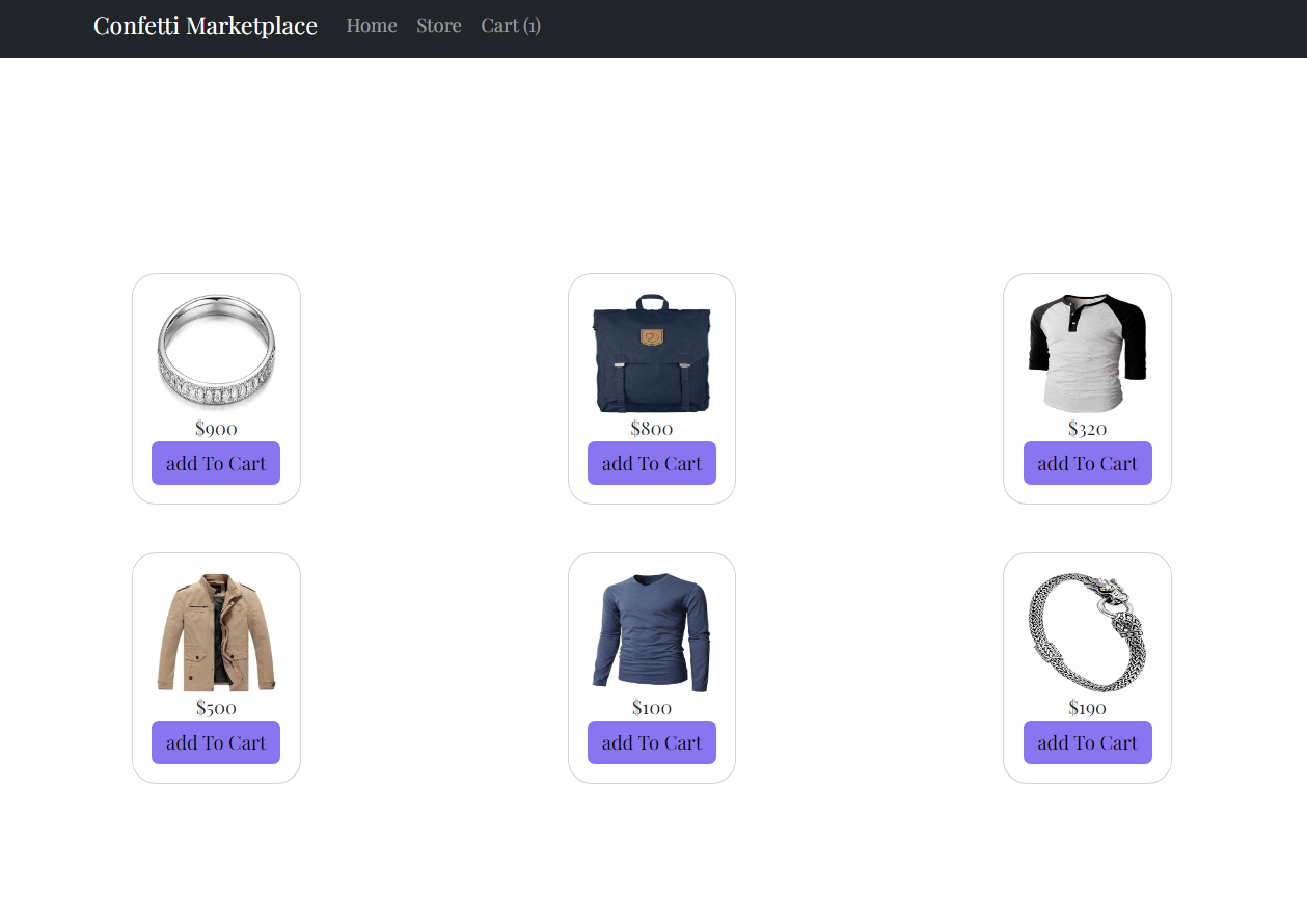 Github Joshuatwiggreact Ecommerce Website With Cart Api Ecommerce Website Built With React