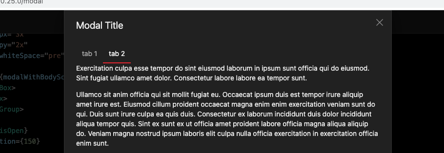 Bug Modal With `outside` Scroll Behavior Is Not Able To Scroll The Full Modal On The Viewport