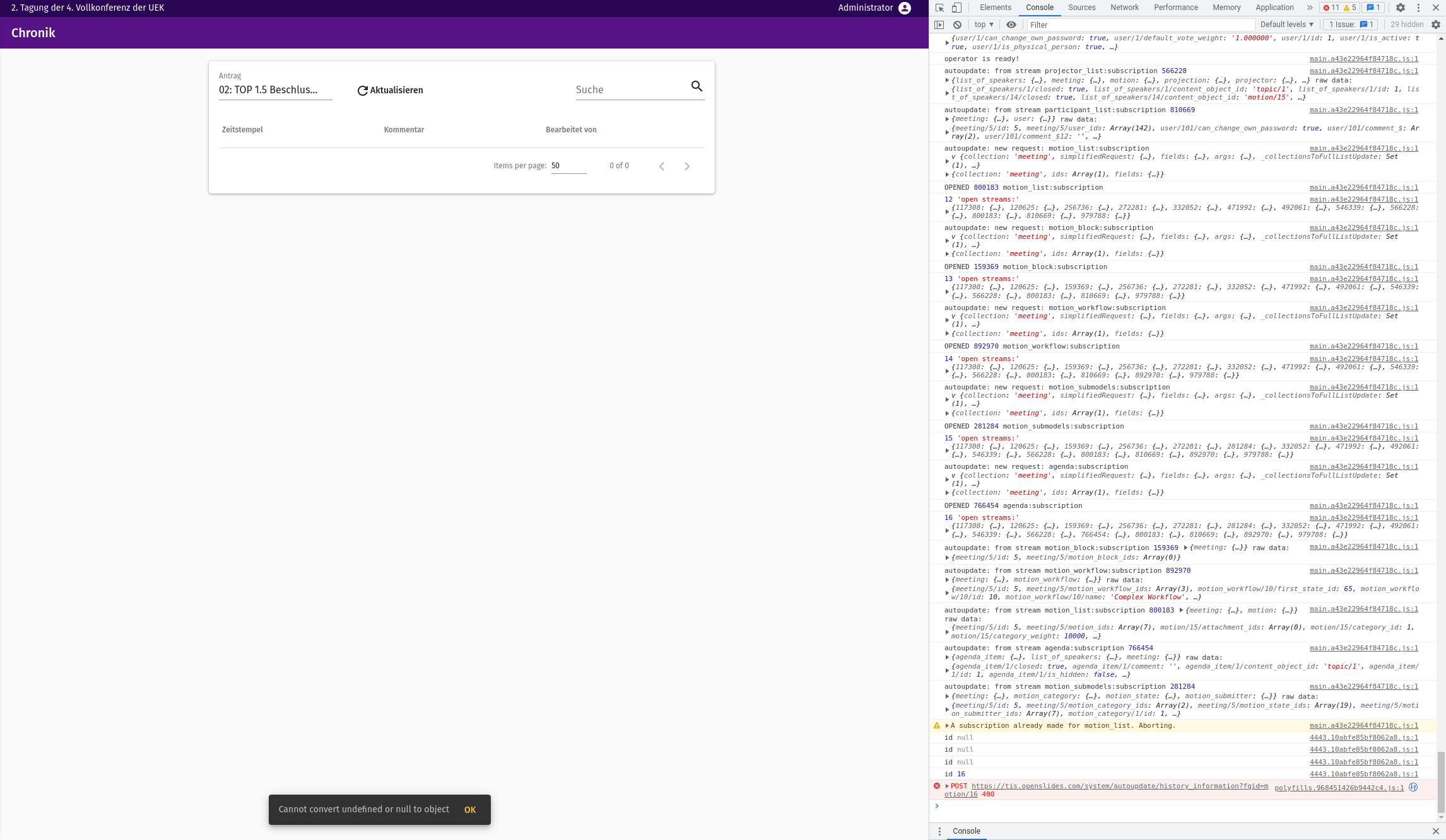 History didn't display motions · Issue #528 · OpenSlides/openslides-autoupdate-service · GitHub