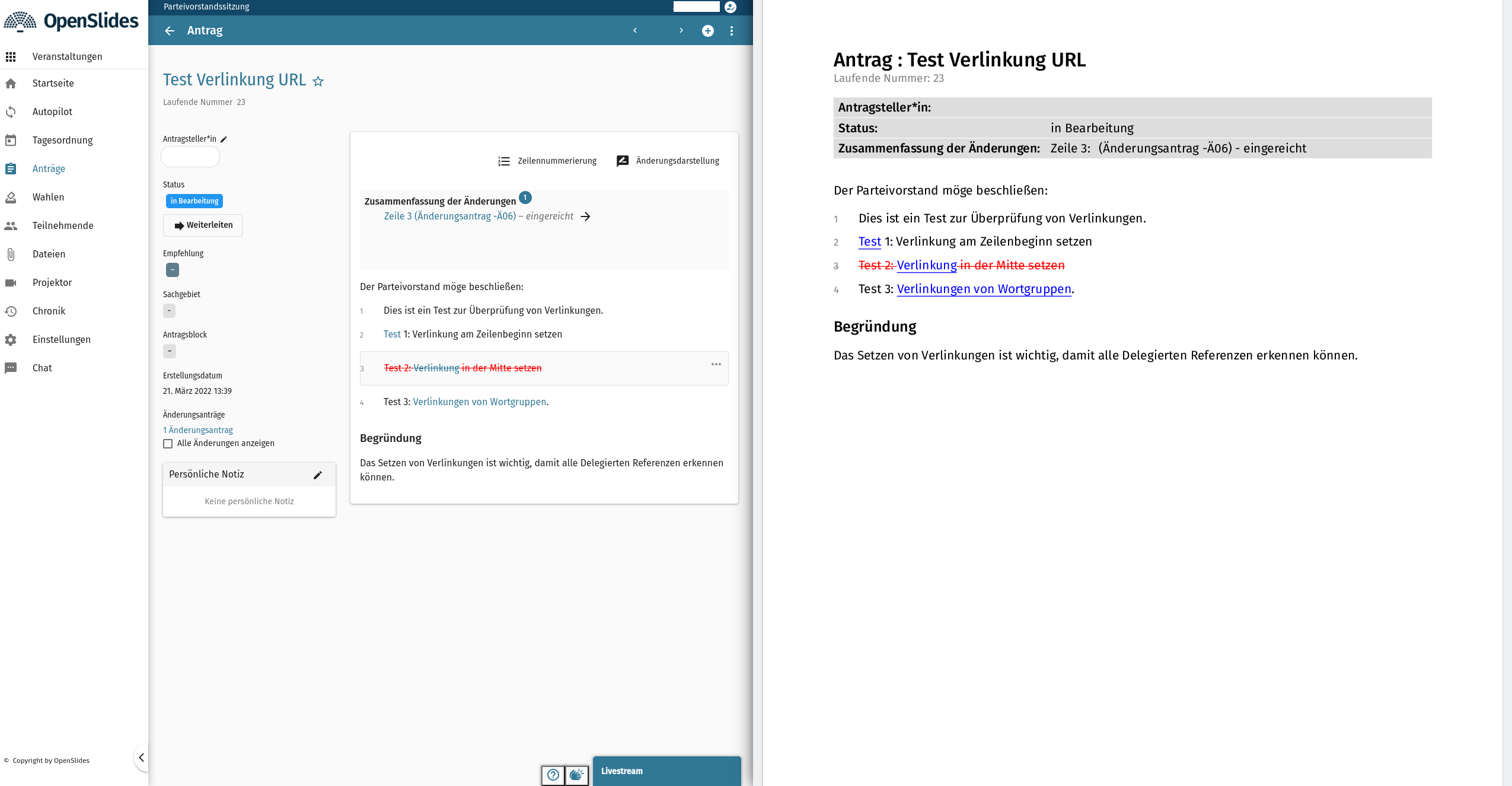 PDF Export,Texts can have only one decoration · Issue #1385 · OpenSlides/openslides-client · GitHub
