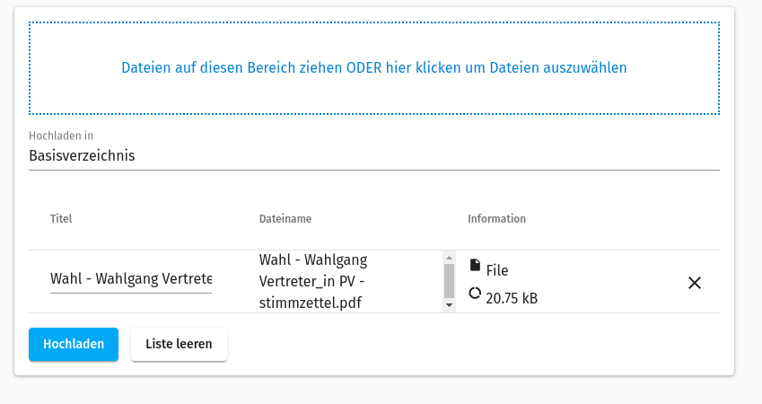 media files: upload-UI problems · Issue #1768 · OpenSlides/openslides ...