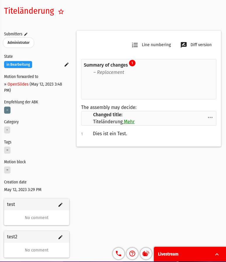 motion forwarding: motion layout broken after forwarding · Issue #2288 · OpenSlides/openslides ...