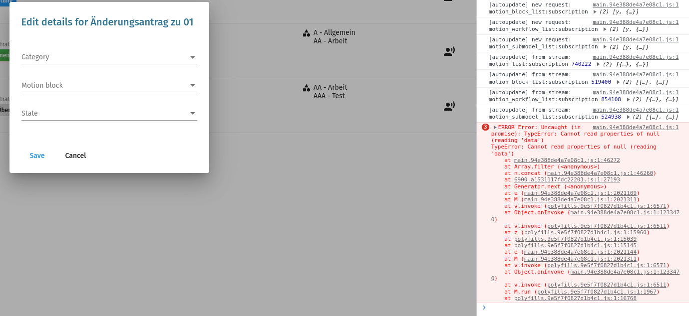 Motions: Edit Details dialog box doesn't work · Issue #2567 · OpenSlides/openslides-client · GitHub