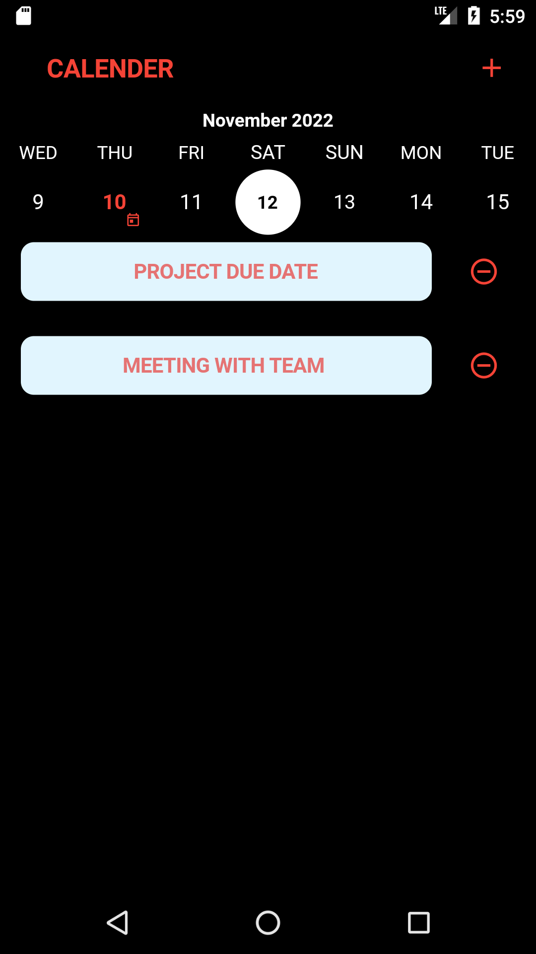 GitHub - Muhammed-Rasal/Calender-Event-App: Event app to add events made using flutter with ...