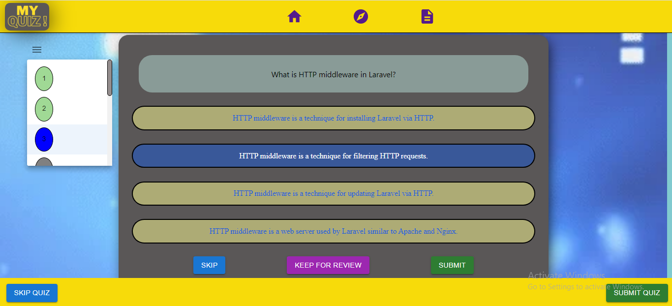 GitHub - Aditya-0-0-7/My-Quiz: A web based quiz application