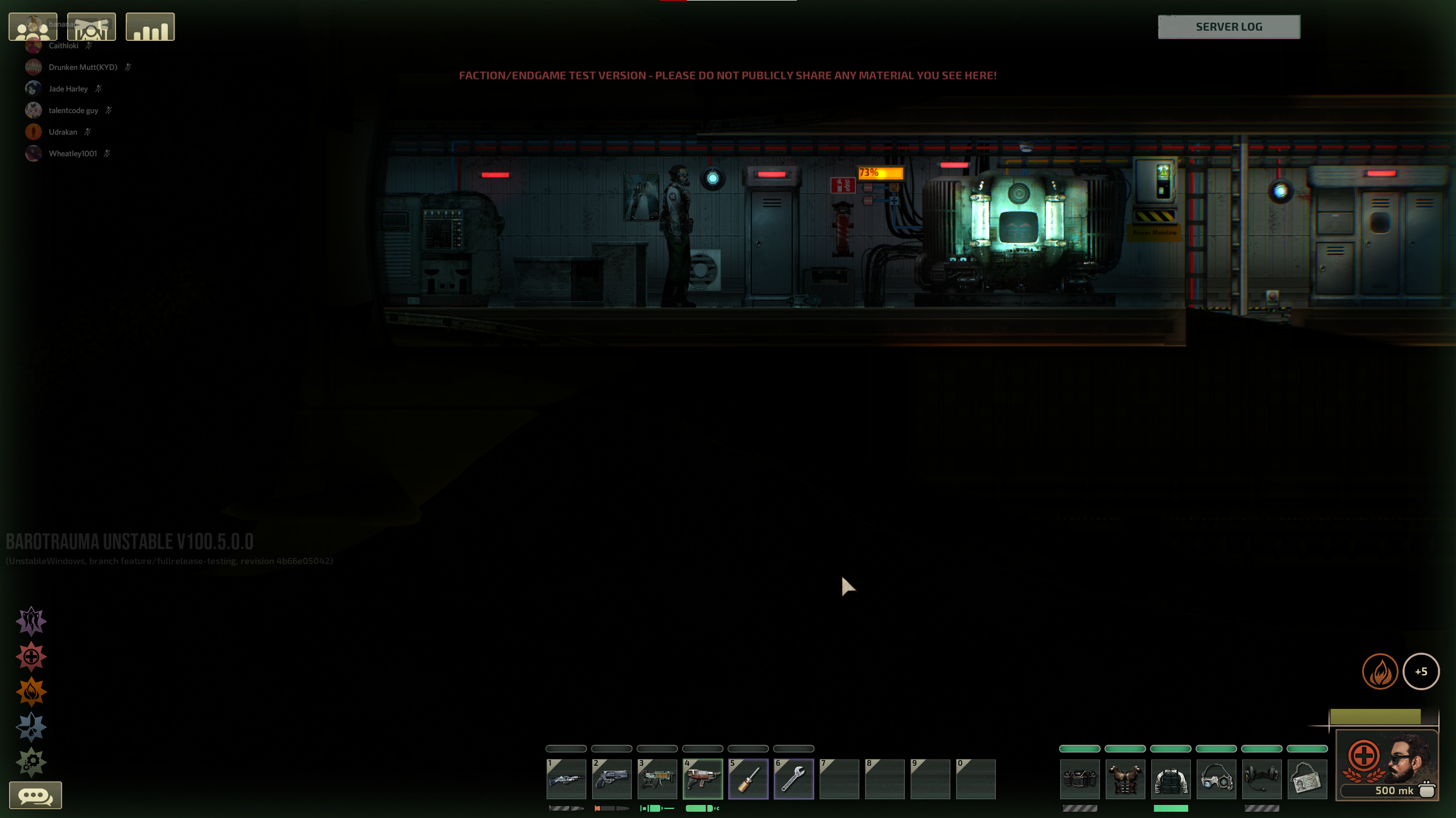 Factions Health Hud And Advanced Syringe Gun Causes Green Screen