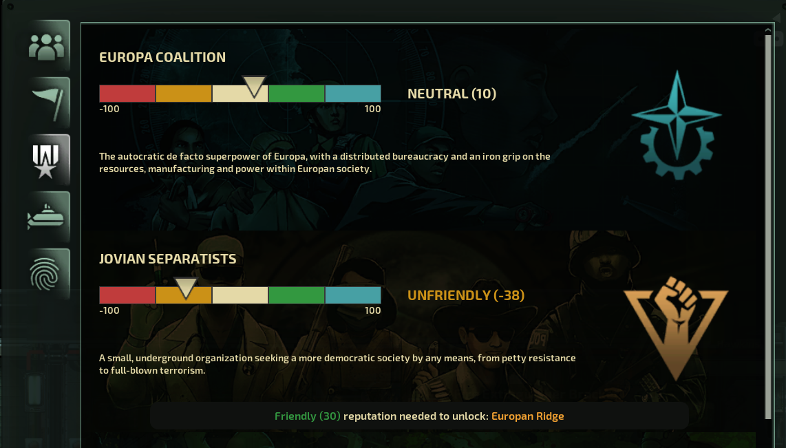 [Factions] Menu constantly shows rep requirement for Aphotic Plateau · Issue #10599 ...