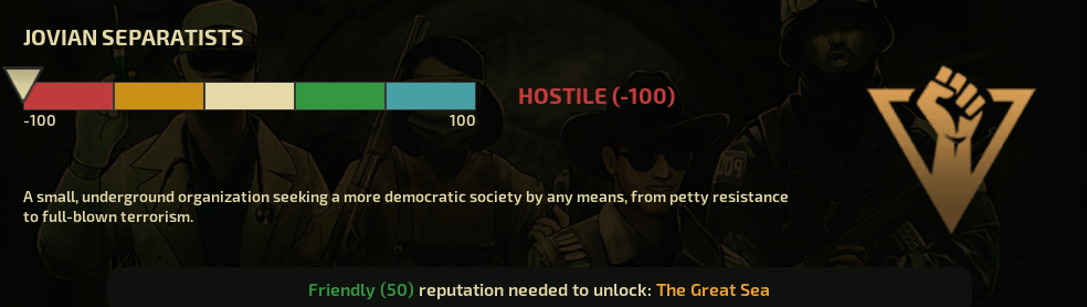 [Factions] Menu constantly shows rep requirement for Aphotic Plateau · Issue #10599 ...