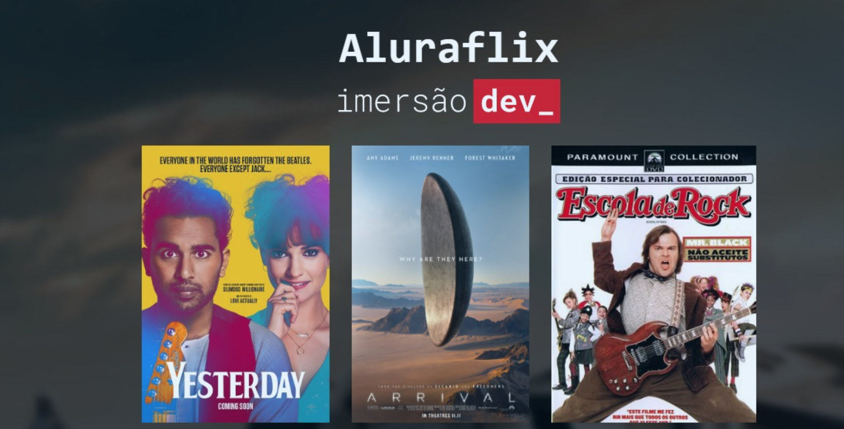 GitHub - issf69/Aluraflix-ImersaoDev: Aluraflix