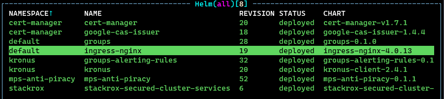 helm upgrade is using an unexpected value for namespace · Issue #11583 · helm/helm · GitHub