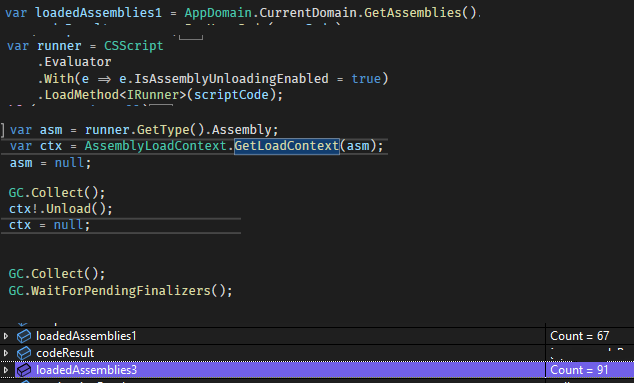 Unloading Script Assemply Issue · Issue 322 · Oleg Shilo Cs Script · Github