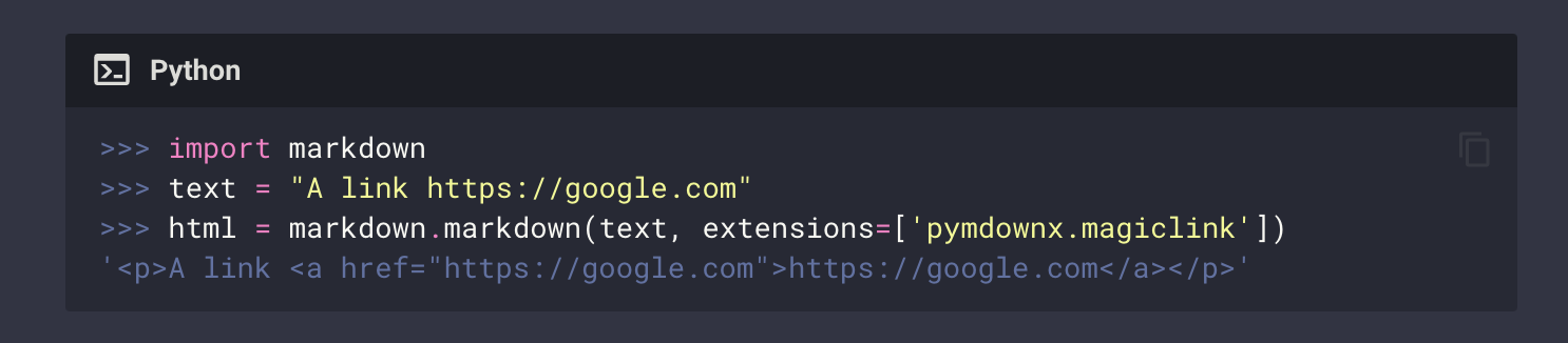 Feature suggestion: support new code highlight features · Issue #2997 · squidfunk/mkdocs ...