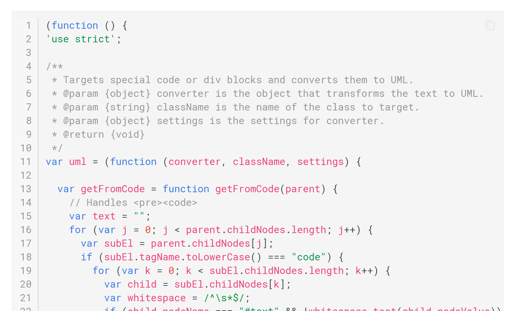 Don't show code blocks line numbers in search preview · Issue #1965 ...
