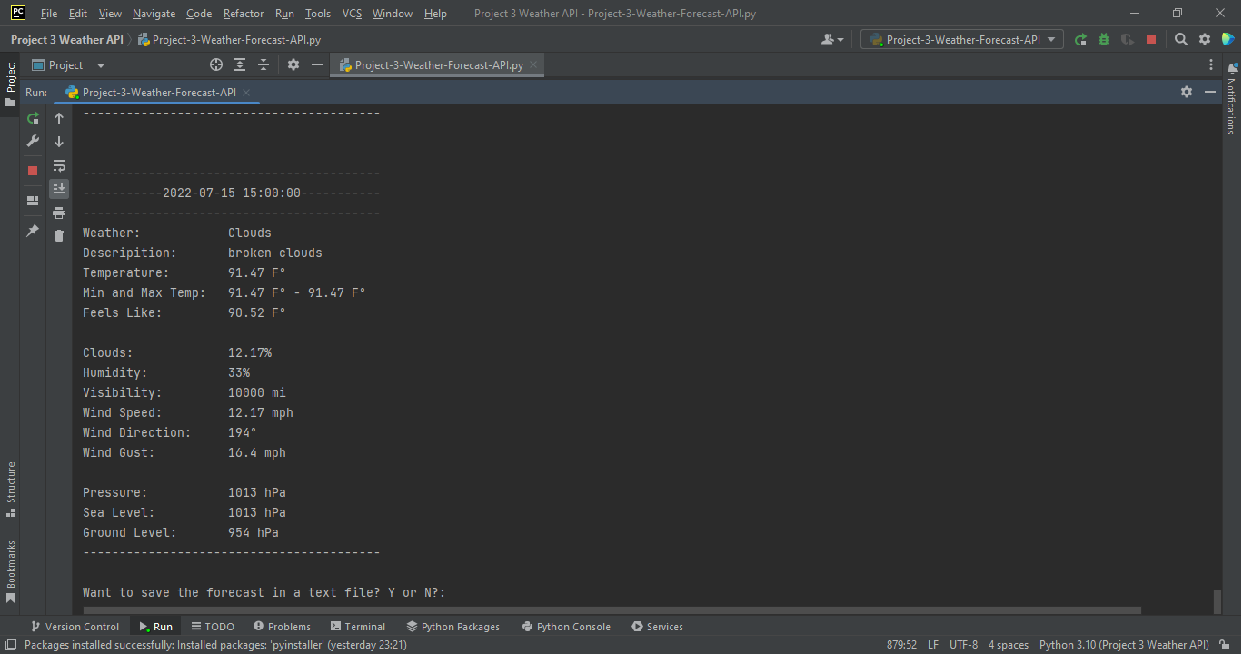 GitHub - EliveltonSilvaCordeiro/Weather-Forecast-API: 3° Back-End ...