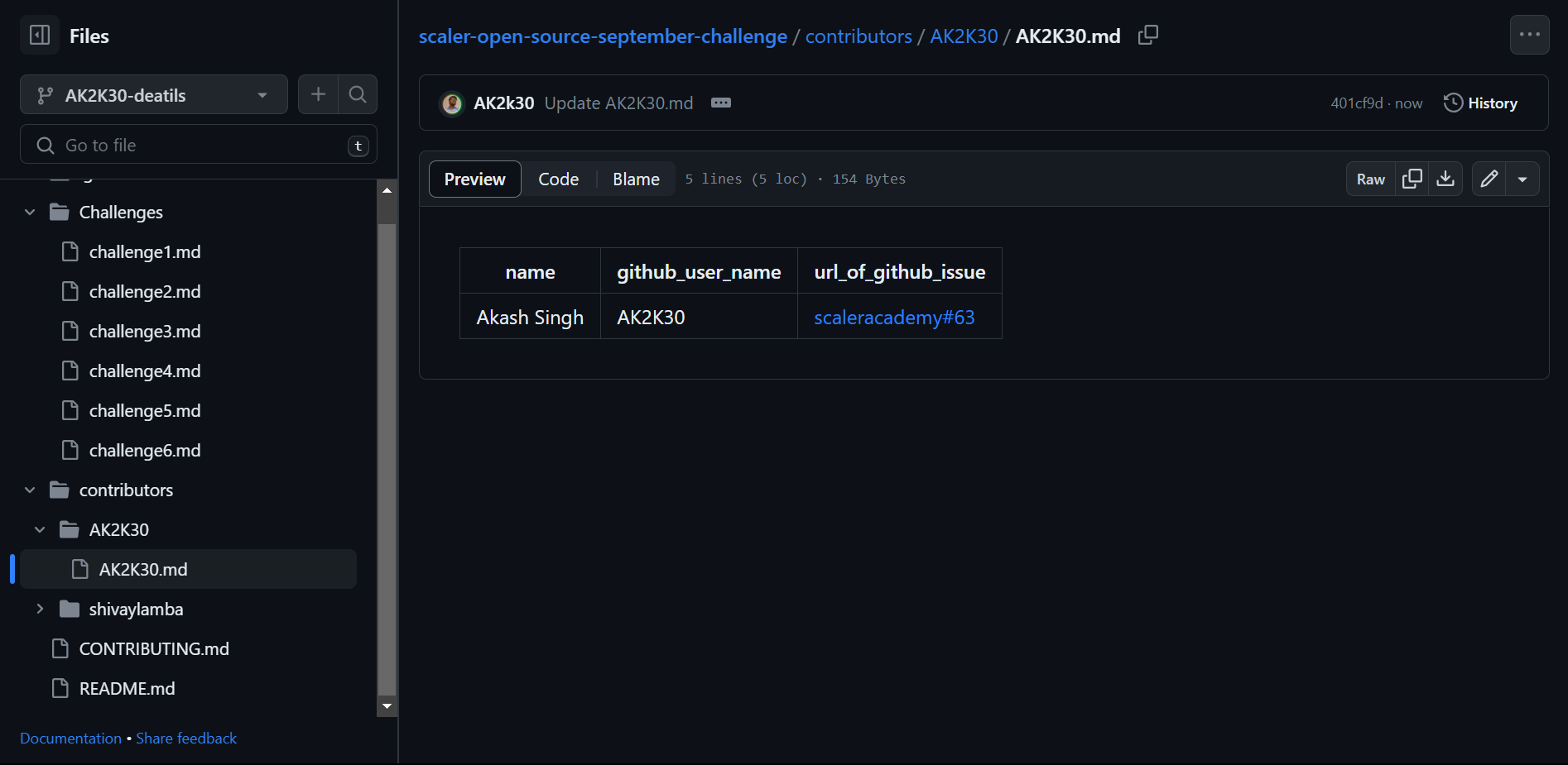 Challenge #13: Akash Singh · Issue #63 · scaleracademy/scaler-open-source-september-challenge ...