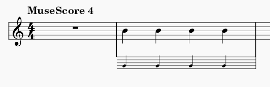[MU4 Issue] Regression: Missing starting barline in measure following invisible measure. · Issue ...