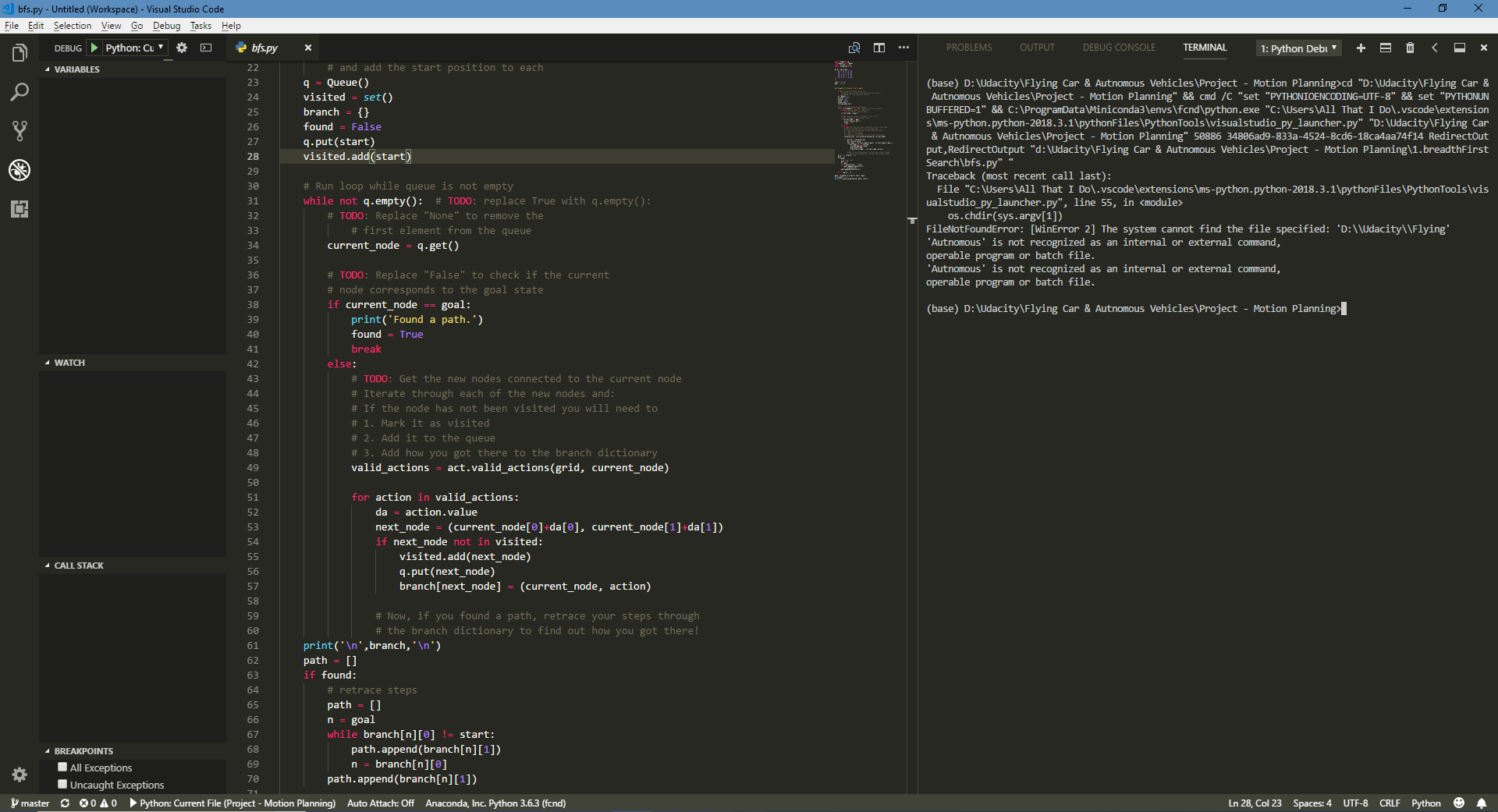 Setting VS Code Debugger To Use Conda Environment Issue 1371