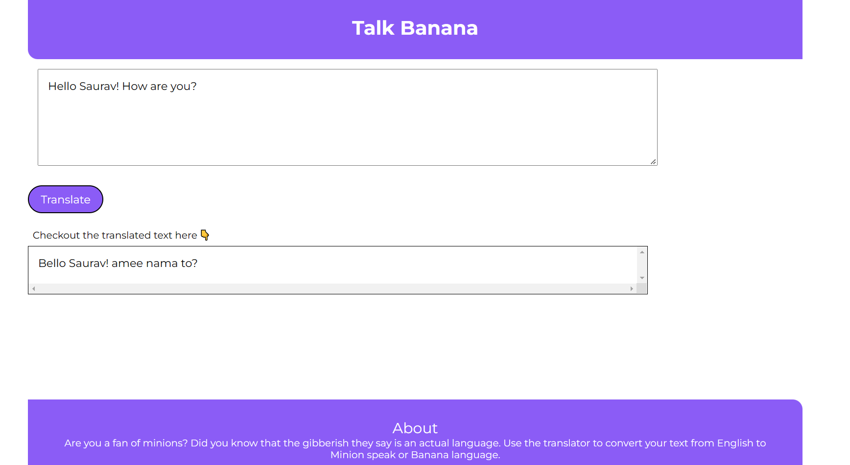 GitHub - creativedev555/banana-speak: javascript: vanillaJS for beginners