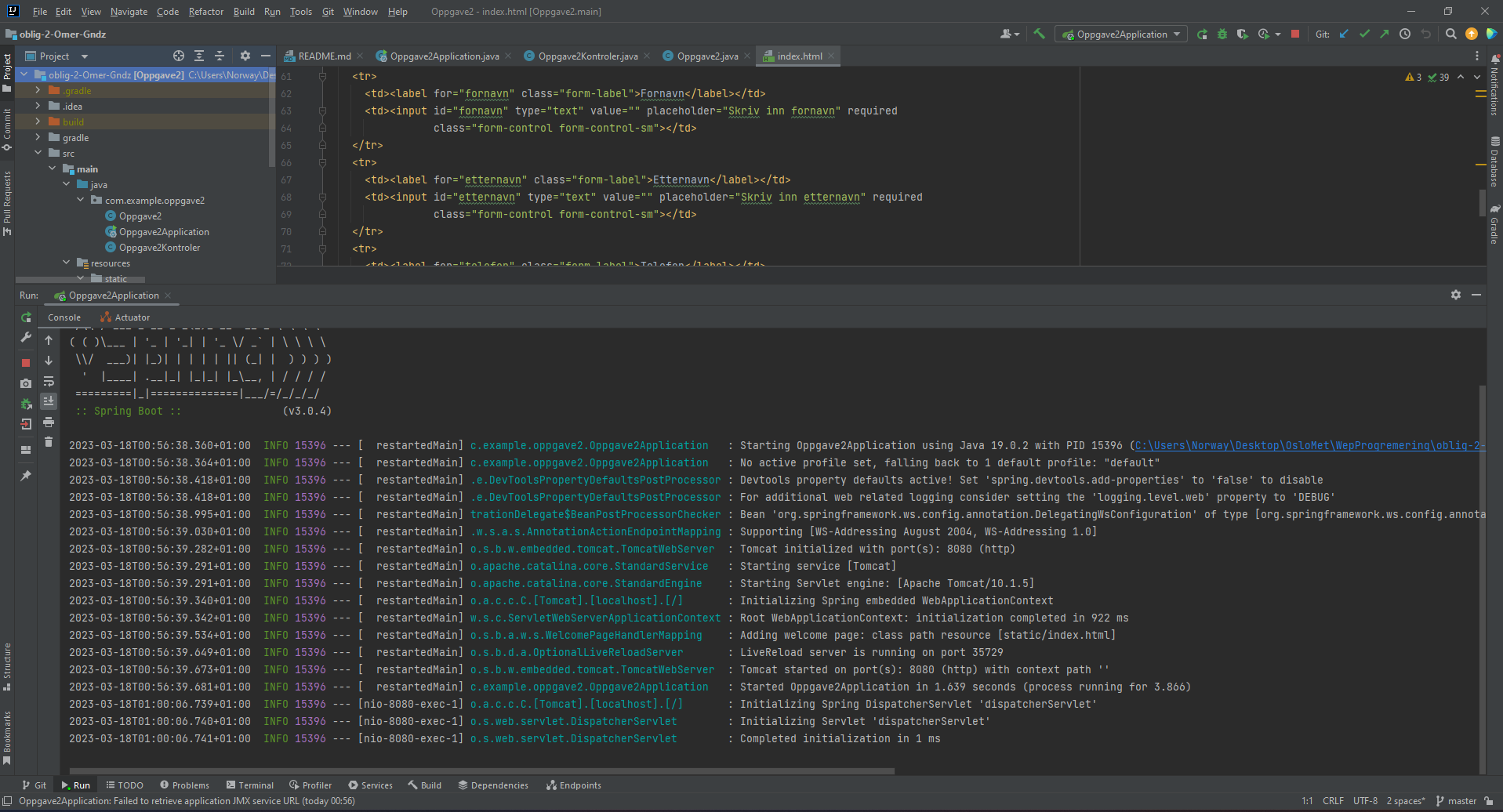 GitHub - data1700-v23/oblig-2-Omer-Gndz: oblig-2-Omer-Gndz created by GitHub Classroom