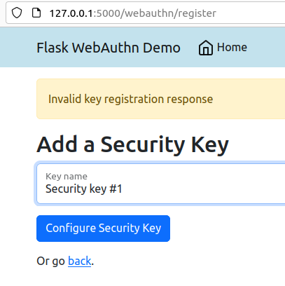 Invalid key registration response · Issue #1 · miguelgrinberg/flask-webauthn-demo · GitHub