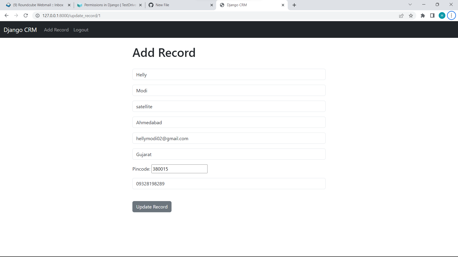 GitHub - HellyModiKalpesh/CRM-internship: This is customer Relation management website.It is ...