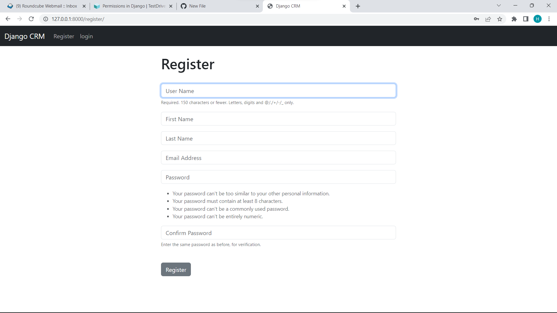 GitHub - HellyModiKalpesh/CRM-internship: This is customer Relation management website.It is ...