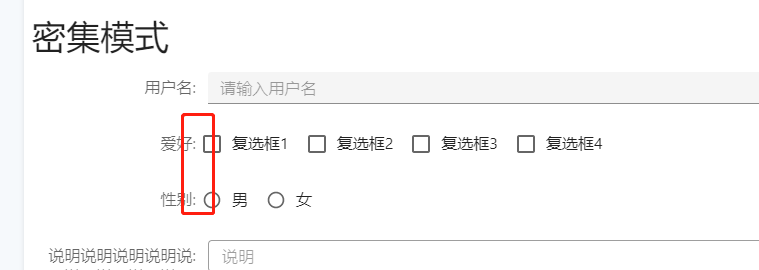 bug(CheckboxGroup): 在密集模式下，左缩进不正确 · Issue #47 · sinoui/core · GitHub