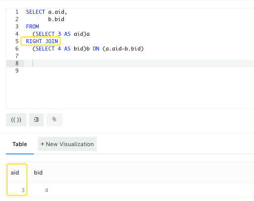 Bug Outer Join Cause Error Result · Issue 5284 · Apachedoris · Github 0602