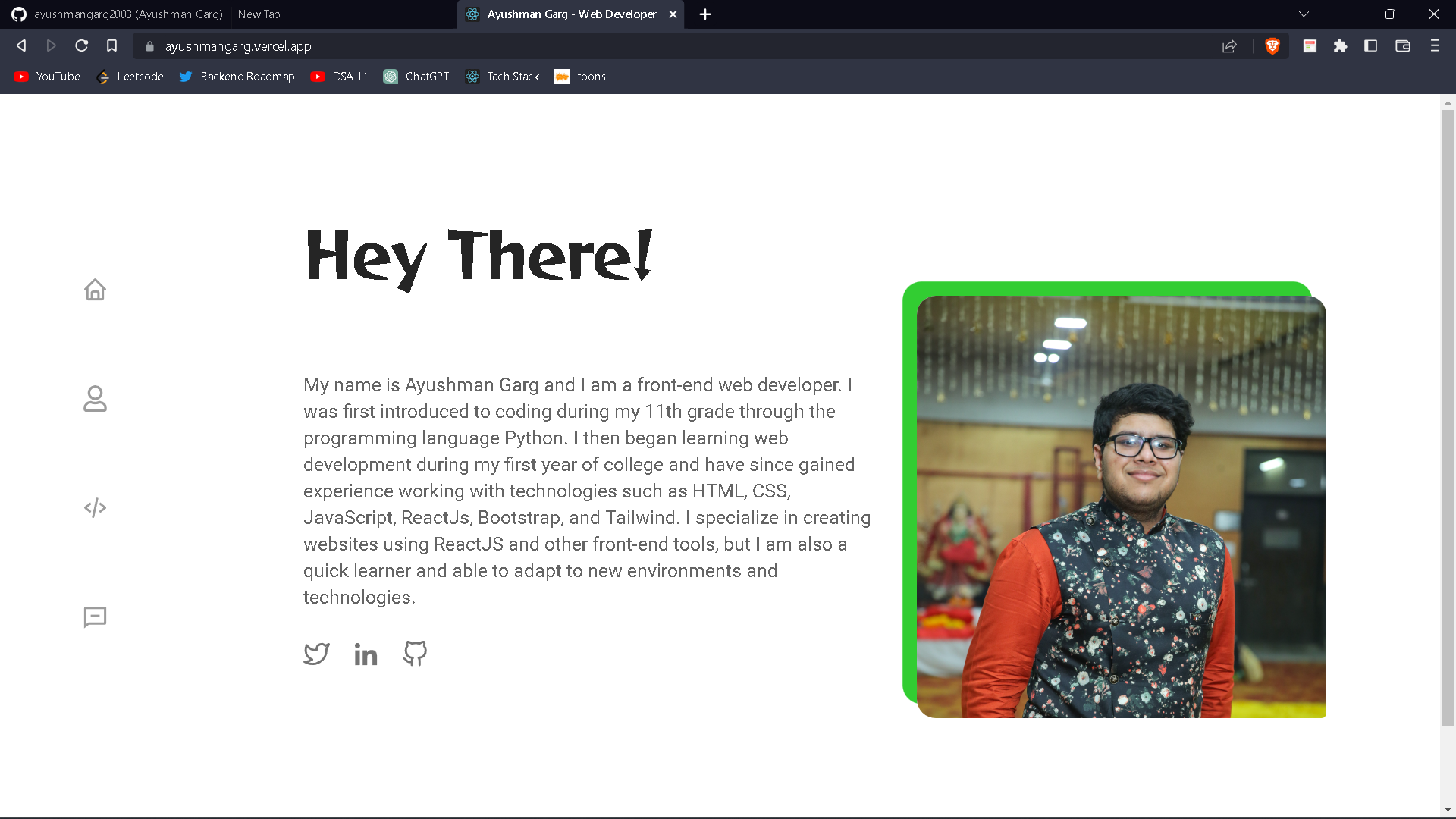 GitHub - ayushmangarg2003/ayushmangarg