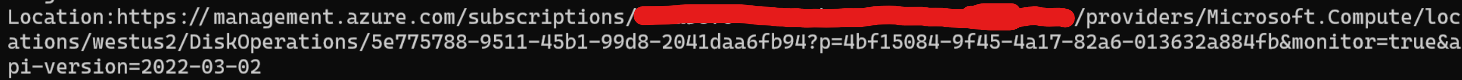 [BUG] Trying to add a tag to a managed disk fails with ...