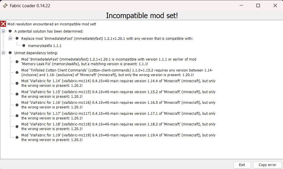 Load Error with Memory Leak Fix · Issue #112 · RaphiMC/ImmediatelyFast · GitHub
