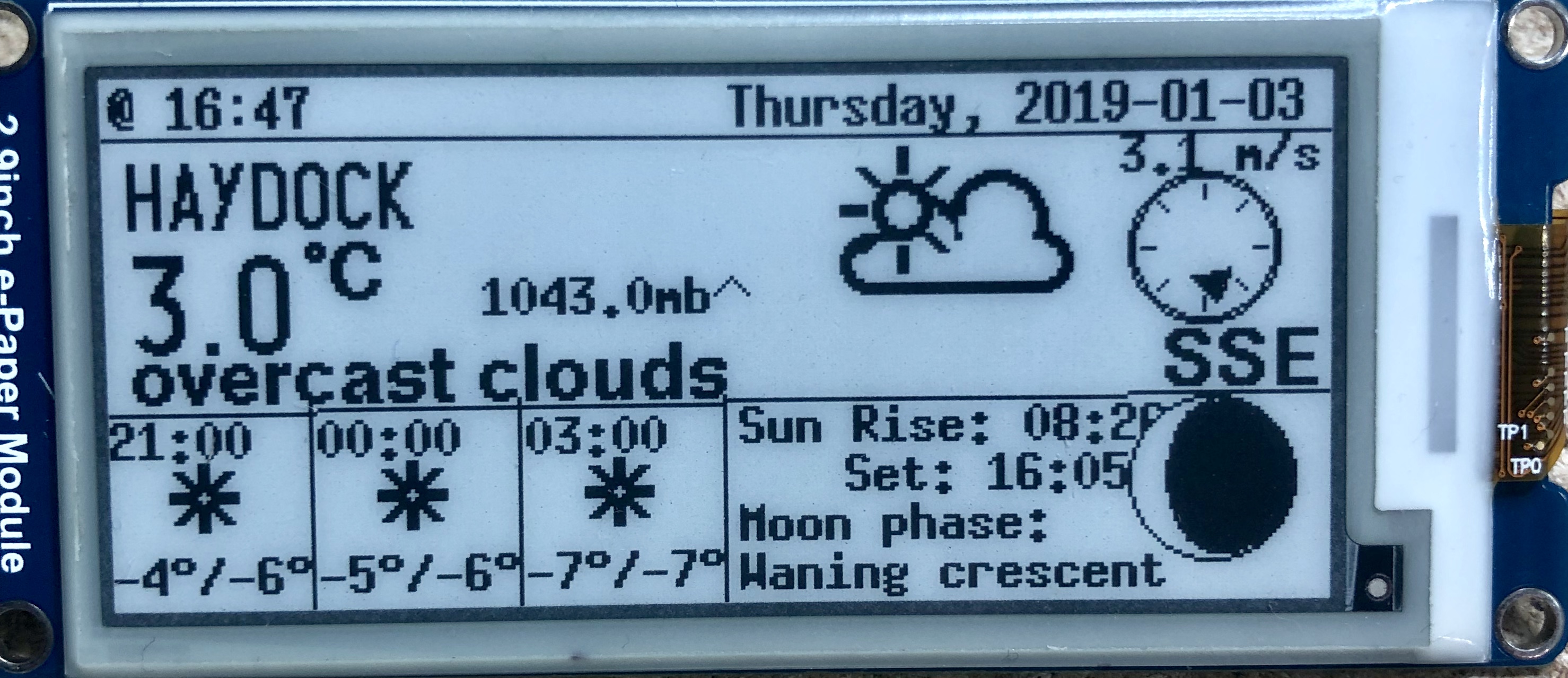 GxEDP font availability · Issue #20 · G6EJD/ESP32-e-Paper-Weather-Display · GitHub
