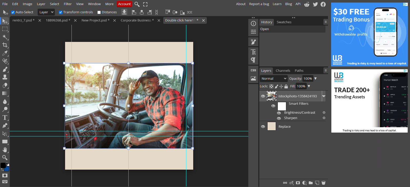 Photopea keeps opening old project that doesn't even have on my ...