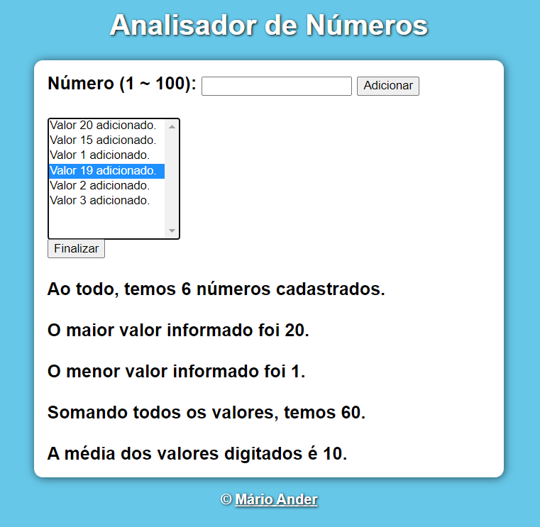 GitHub - marioander/analisador-de-numeros: Mini projeto de um Analisador de Números criado ...